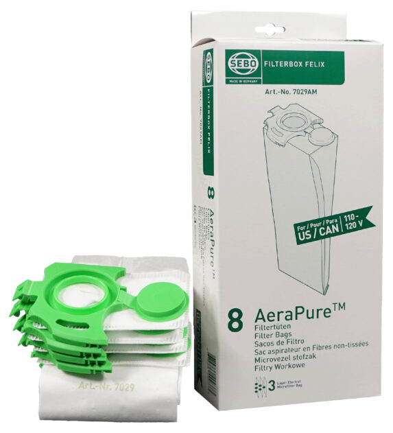 SEBO Felix AeraPure Bags - More Than Vacuums